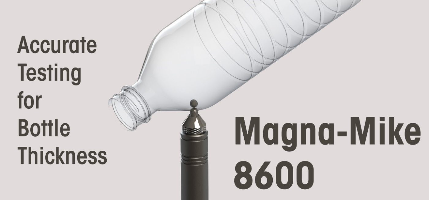 Thiết bị đo chiều dày chai nhựa, chai thủy tinh, chai PET Magna-Mike ...