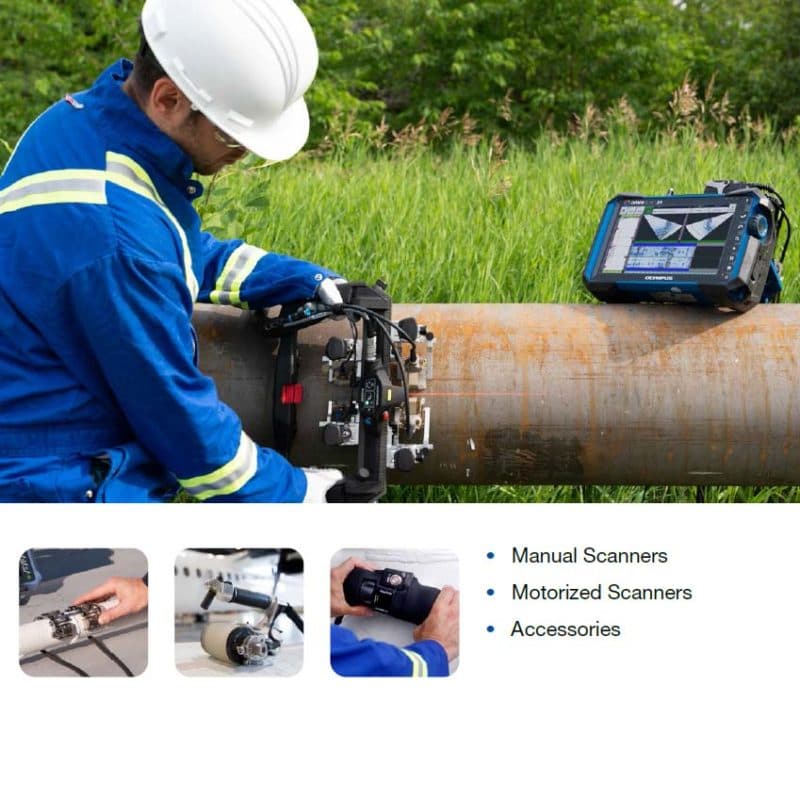 Các bộ quét NDT sử dụng trong công nghiệp – VISCO NDT
