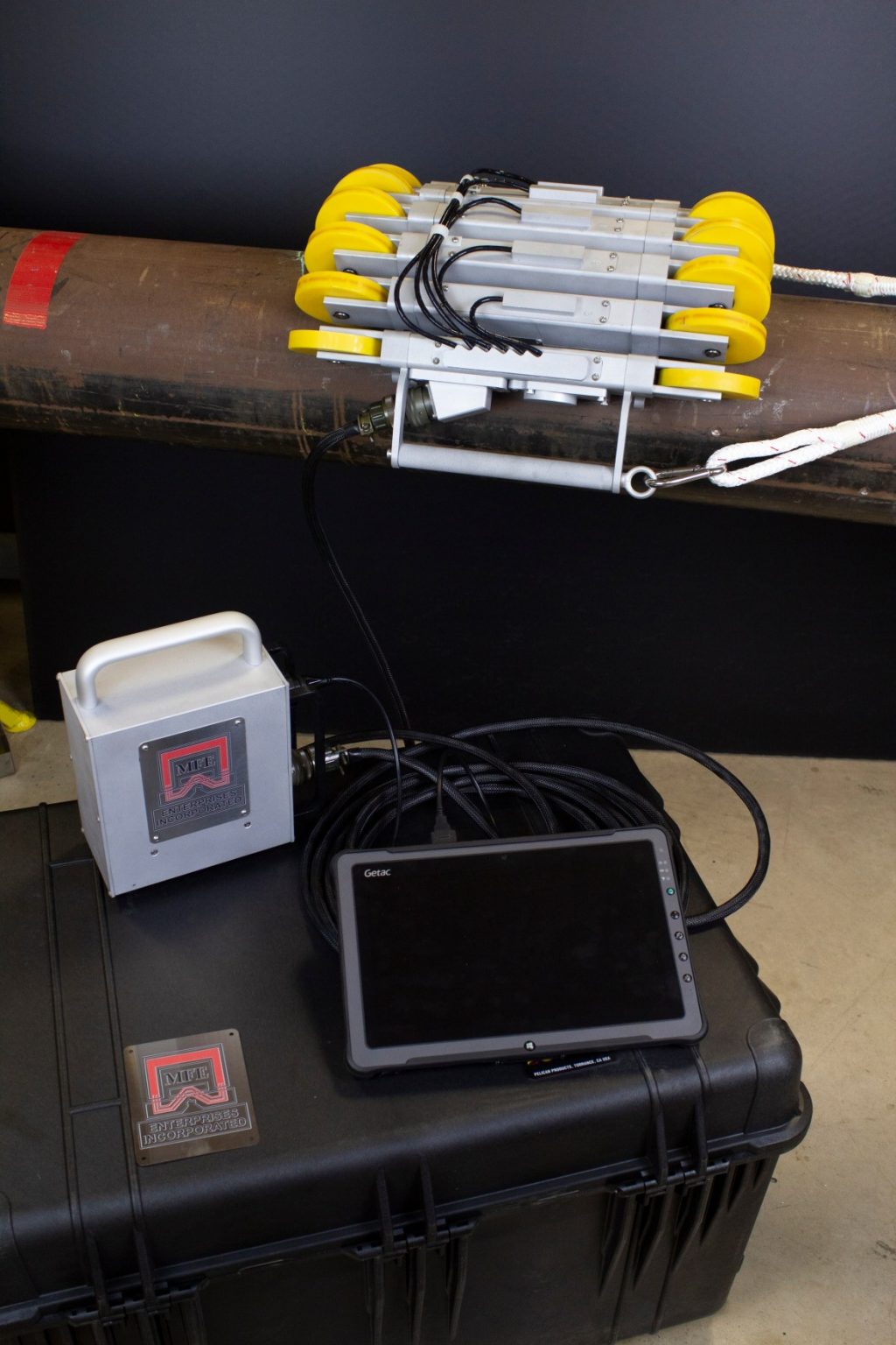 Thiết bị quét kiểm tra thành ống MFE Pipescan – VISCO NDT